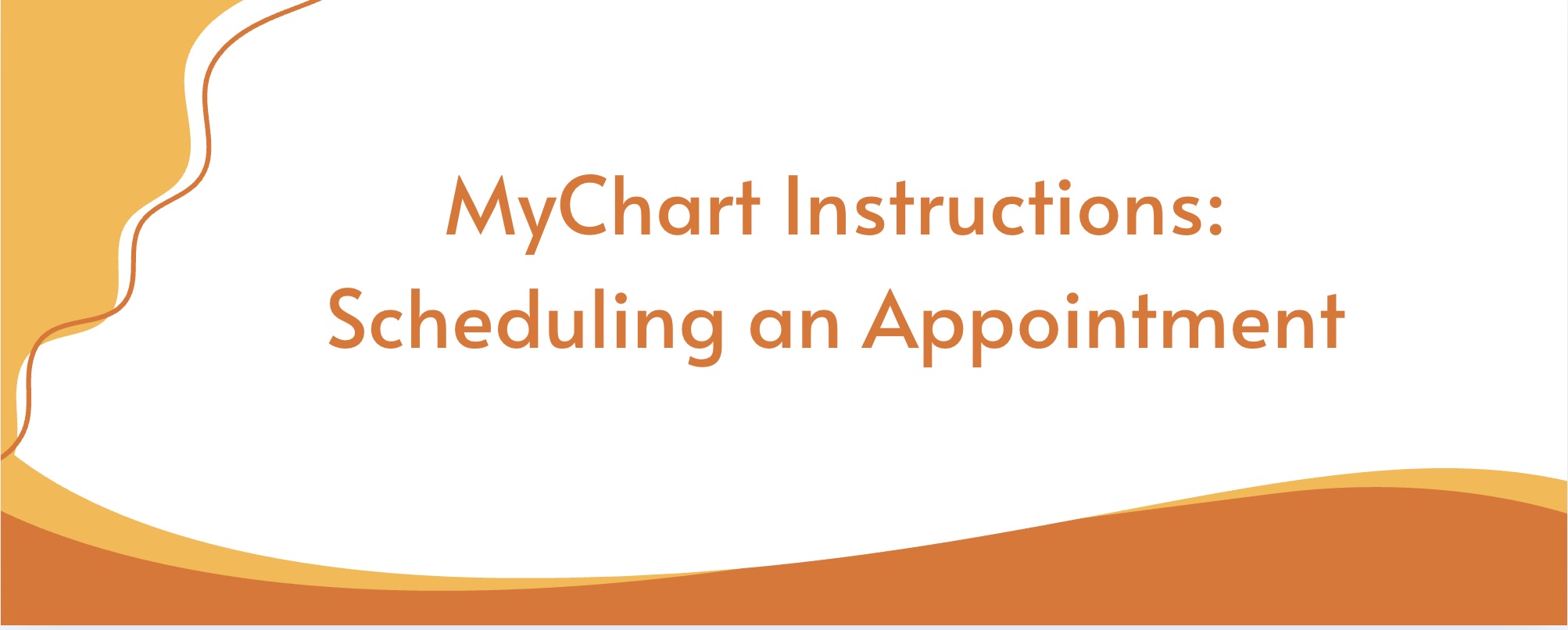 How To Schedule An Appointment on MyChart - Children's Medical Center